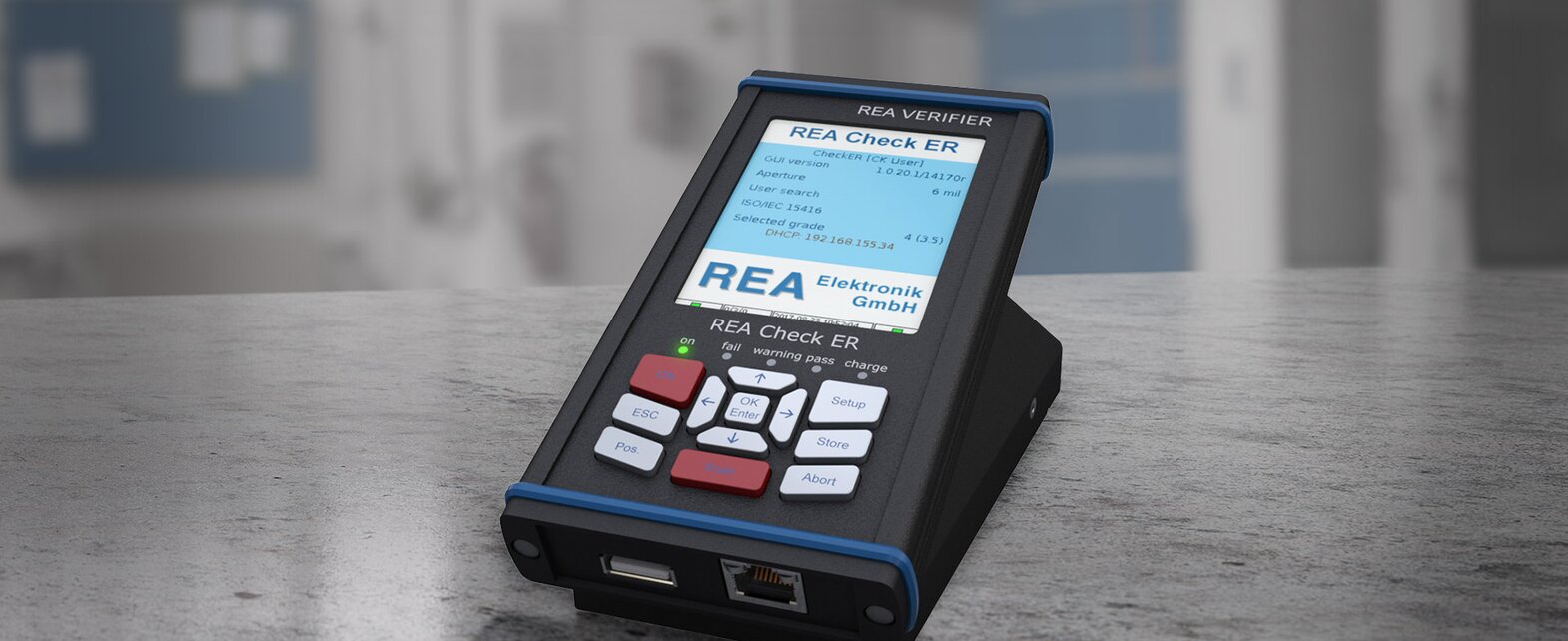 REA Check ER - 1D barcode verification system