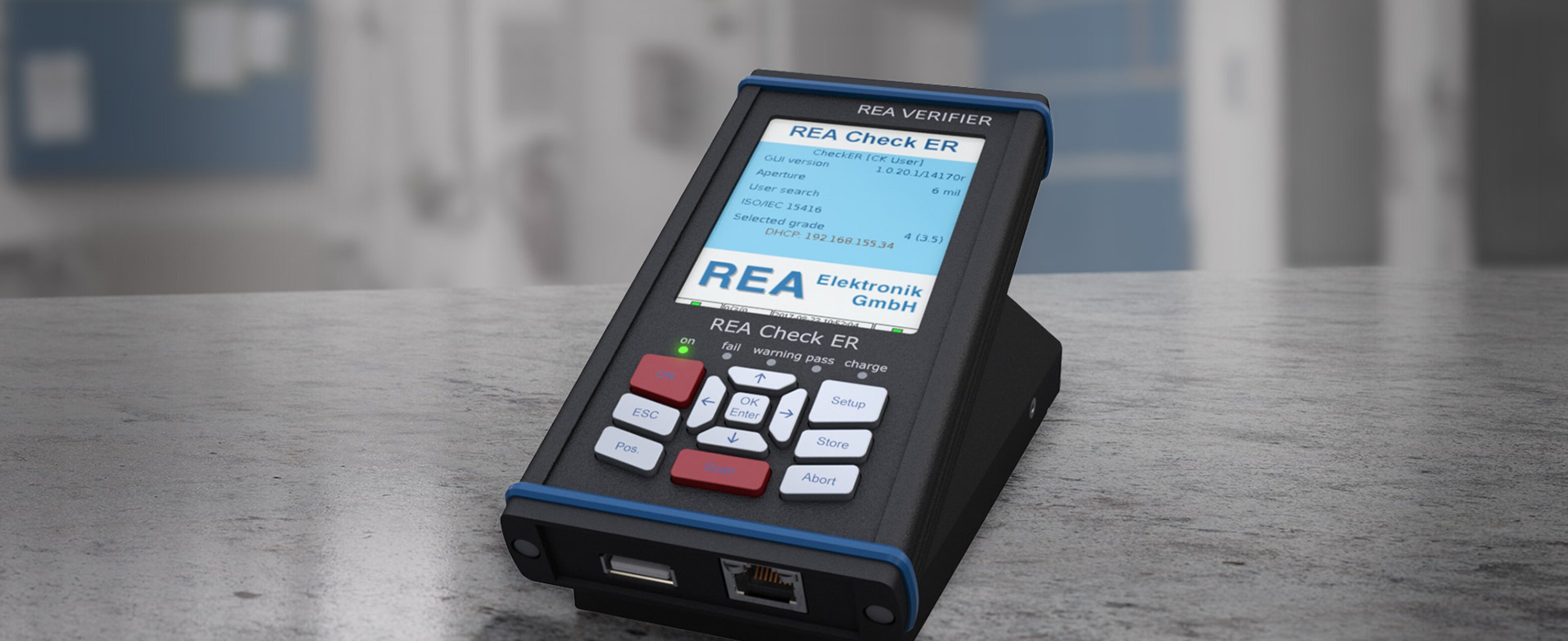 REA Check ER - Verificador de códigos de barras 1D