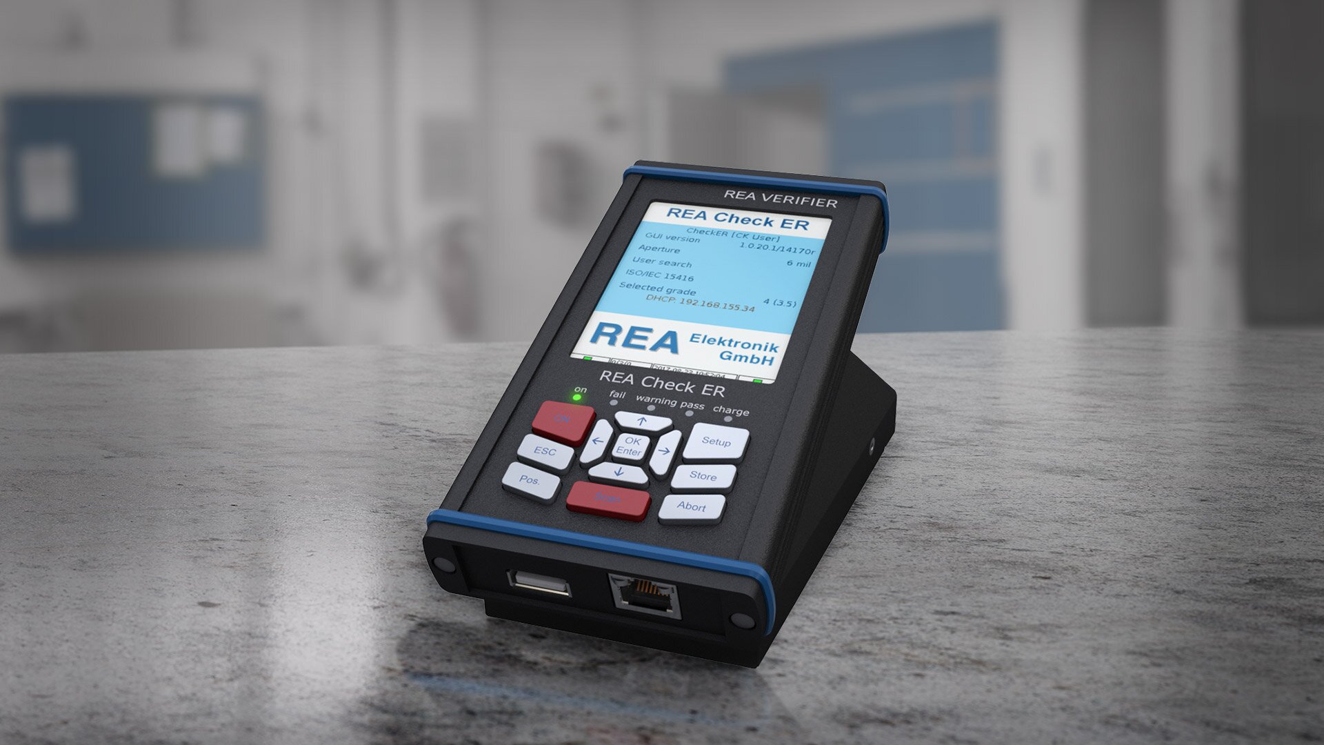 REA Check ER - 1D barcode verification system