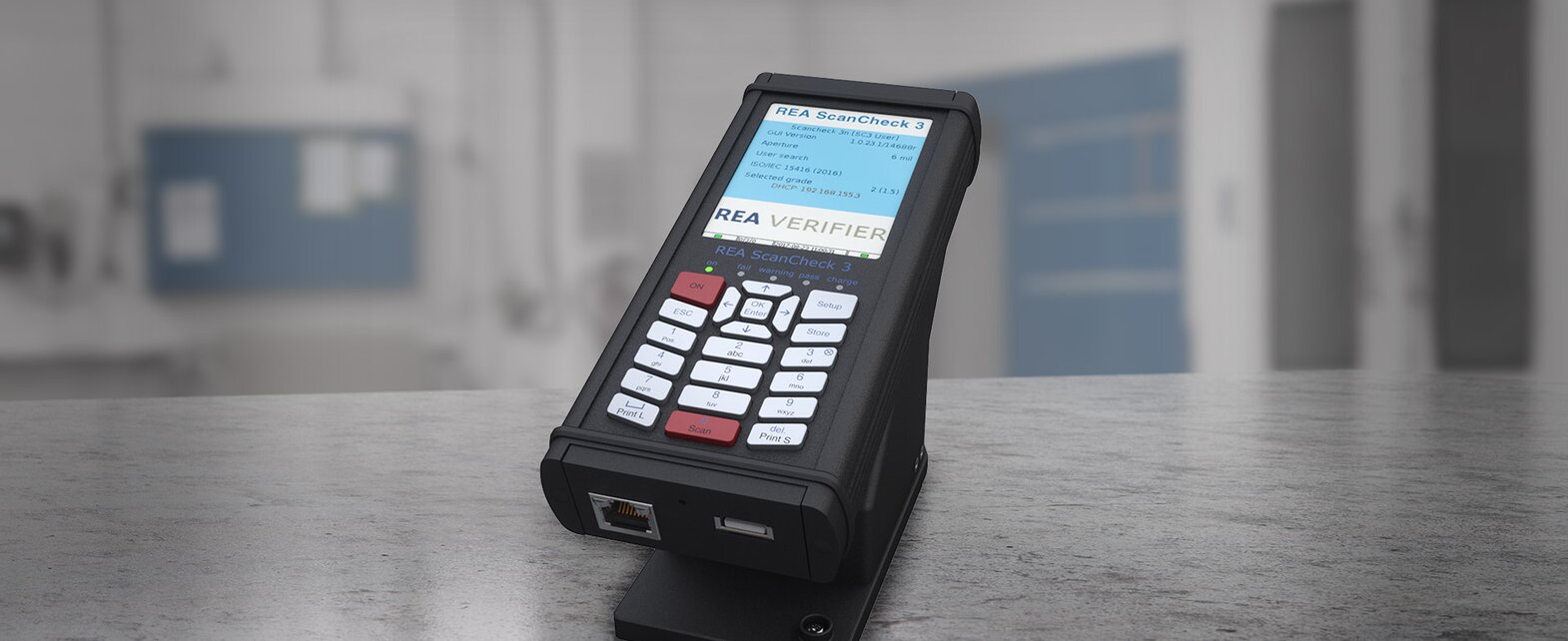 REA ScanCheck 3 - 1D barcode verification system
