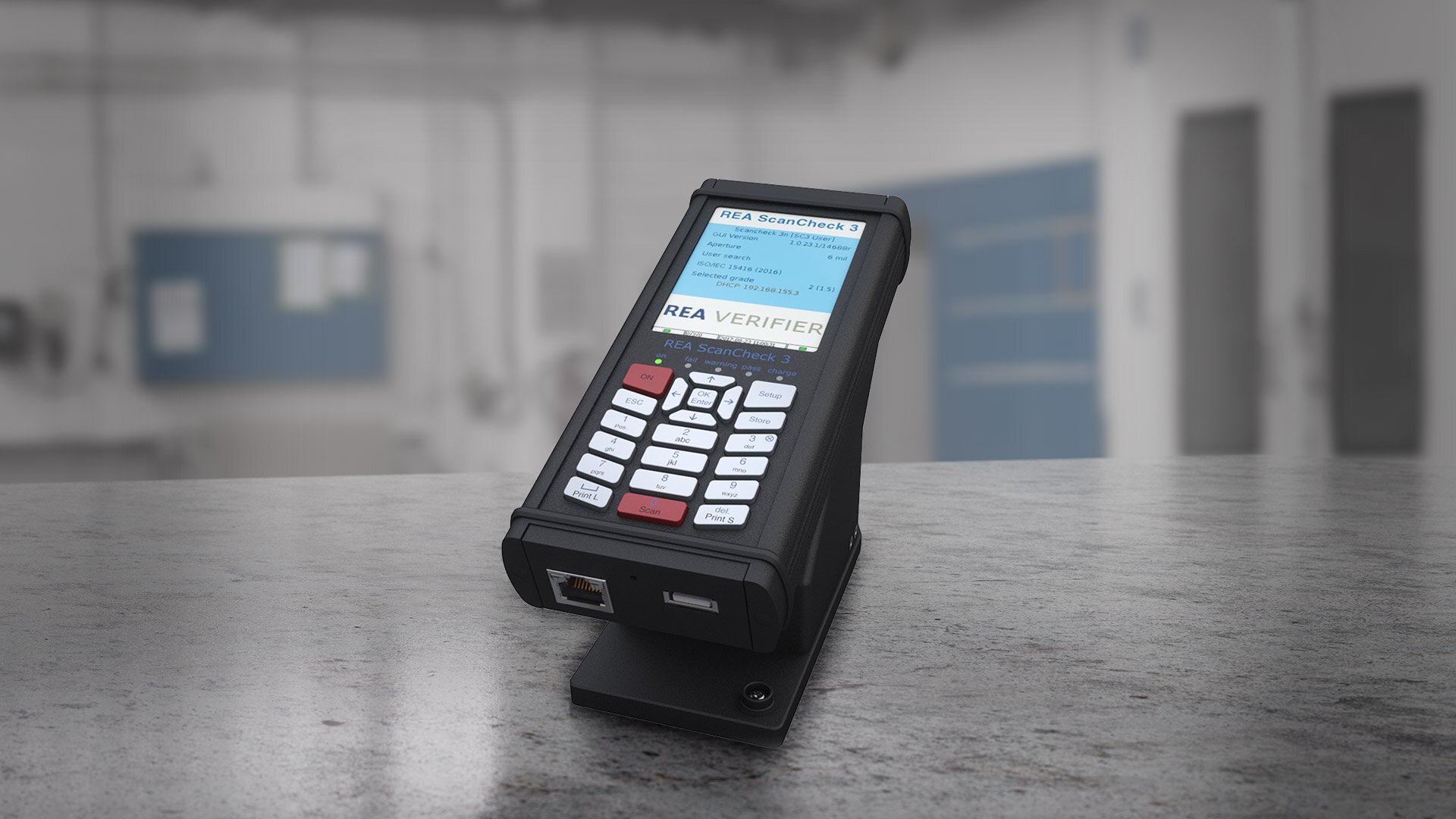REA ScanCheck 3 - 1D barcode verification system