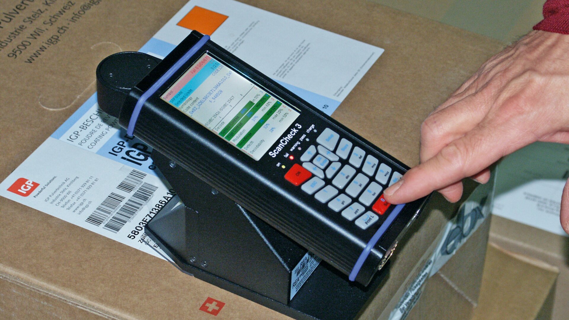 REA ScanCheck 3 - 1D barcode verification system