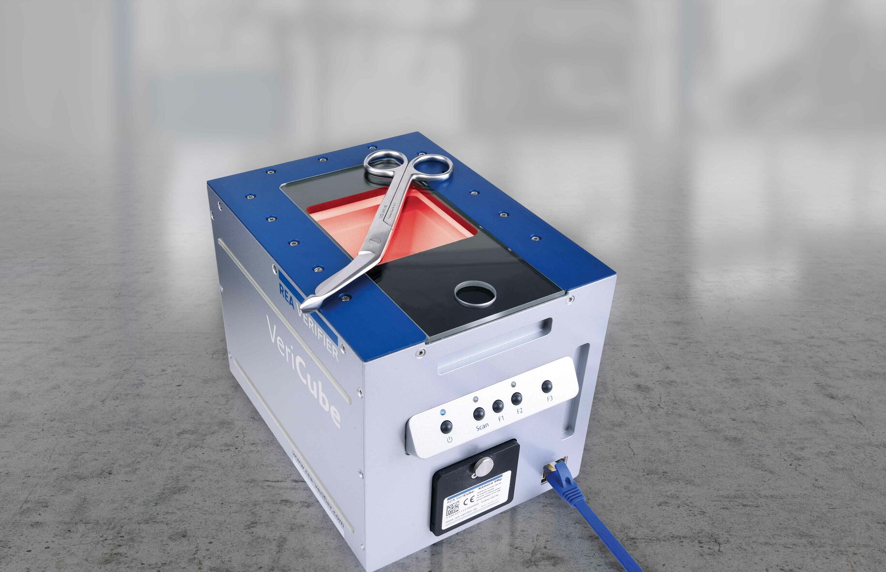 REA VeriCube DPM - 1D and 2D verification system