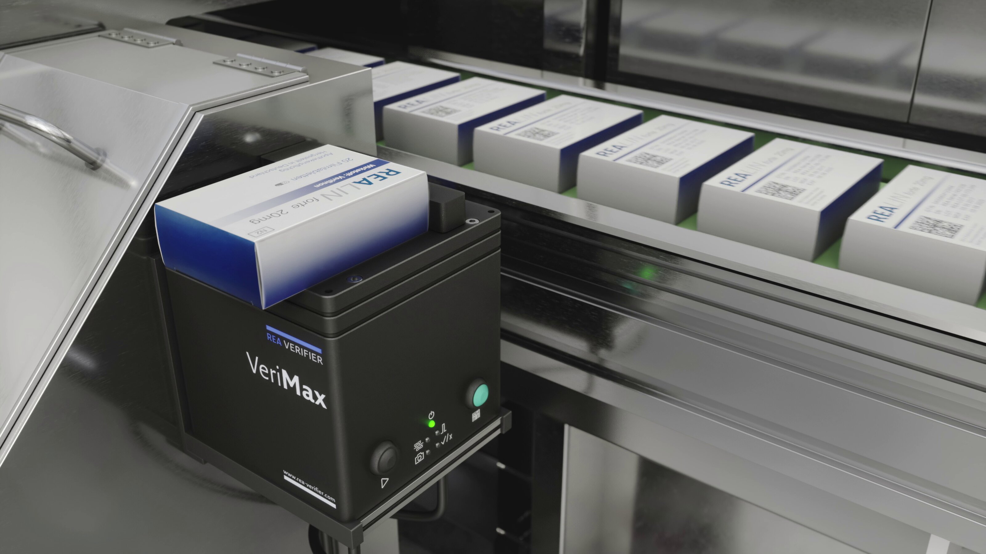 REA VeriMax - 2D-Matrixcodes verification system