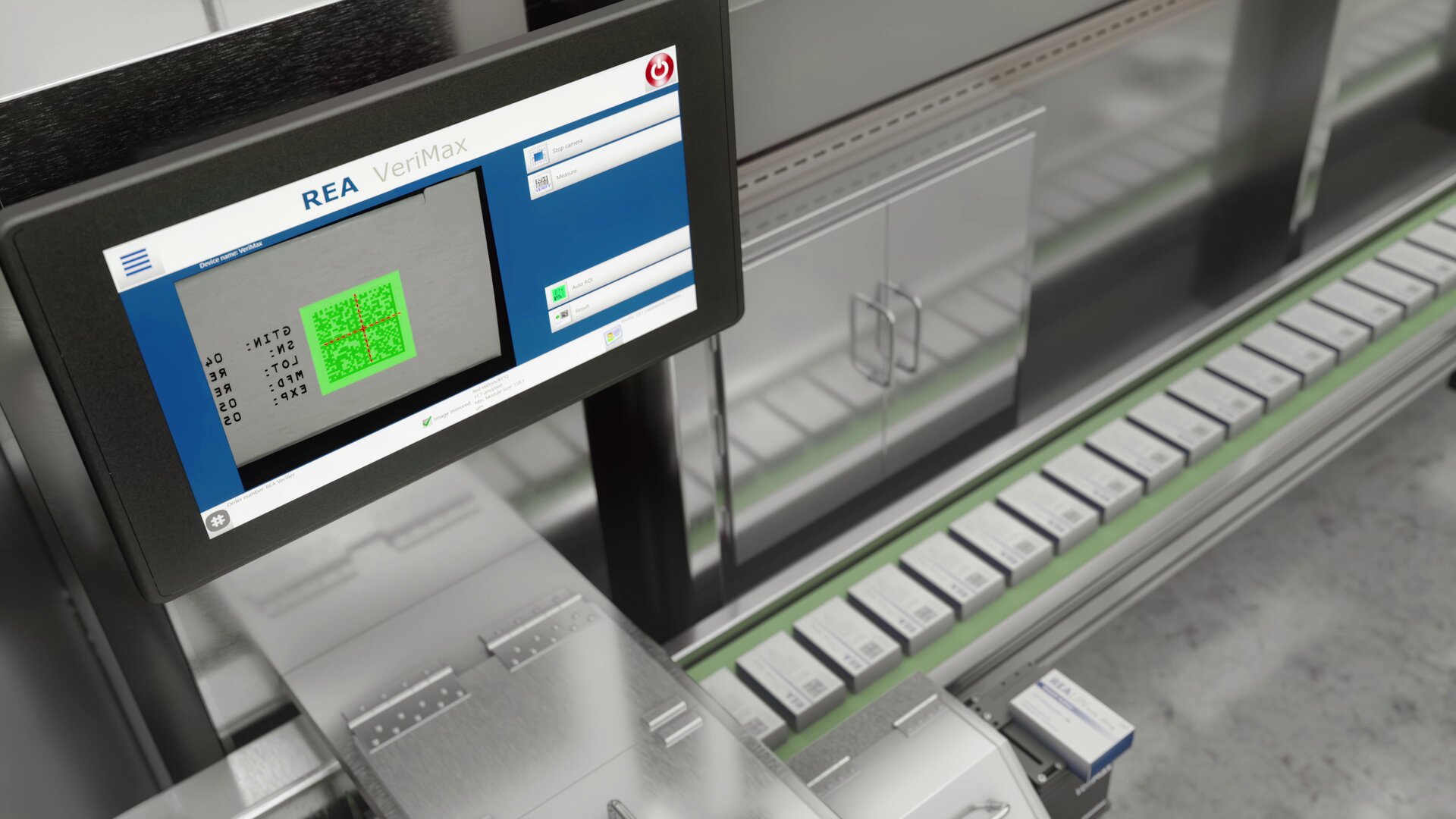 REA VeriMax - 2D-Matrixcodes verification system